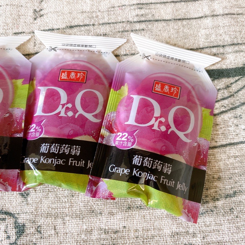 低GI 盛香珍 Dr.Q 芒果 荔枝 葡萄 檸檬鹽 百香果 蒟蒻果凍 265g（一包約14入） | 蝦皮購物