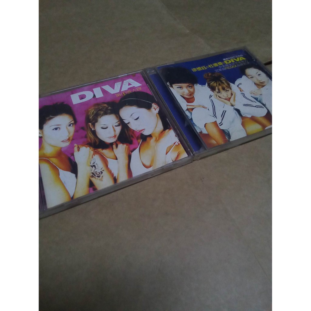 【2手CD】韓國團體女藝人 DIVA 第一張大碟+徐懷鈺、杜德偉冠軍曲REMIX合售 | 蝦皮購物