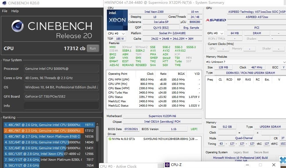 Intel Xeon Gold 6336YES 24C48T 2.3G 36M185W Ice4189 另代購板U | 蝦皮購物