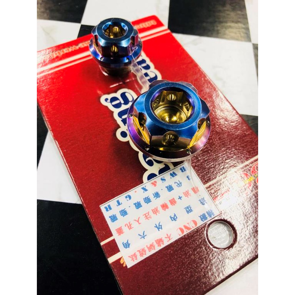 COCO機車精品 86 CNC 白鐵 鍍鈦 新勁戰 三 四代 3 4 代 FORCE 加 油螺絲+齒輪油螺絲 | 蝦皮購物