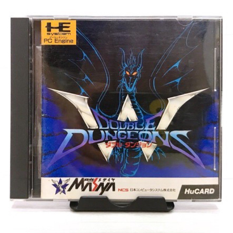 PC Engine 雙魔洞戰記 Double Dungeons Hu 二手現貨 | 蝦皮購物