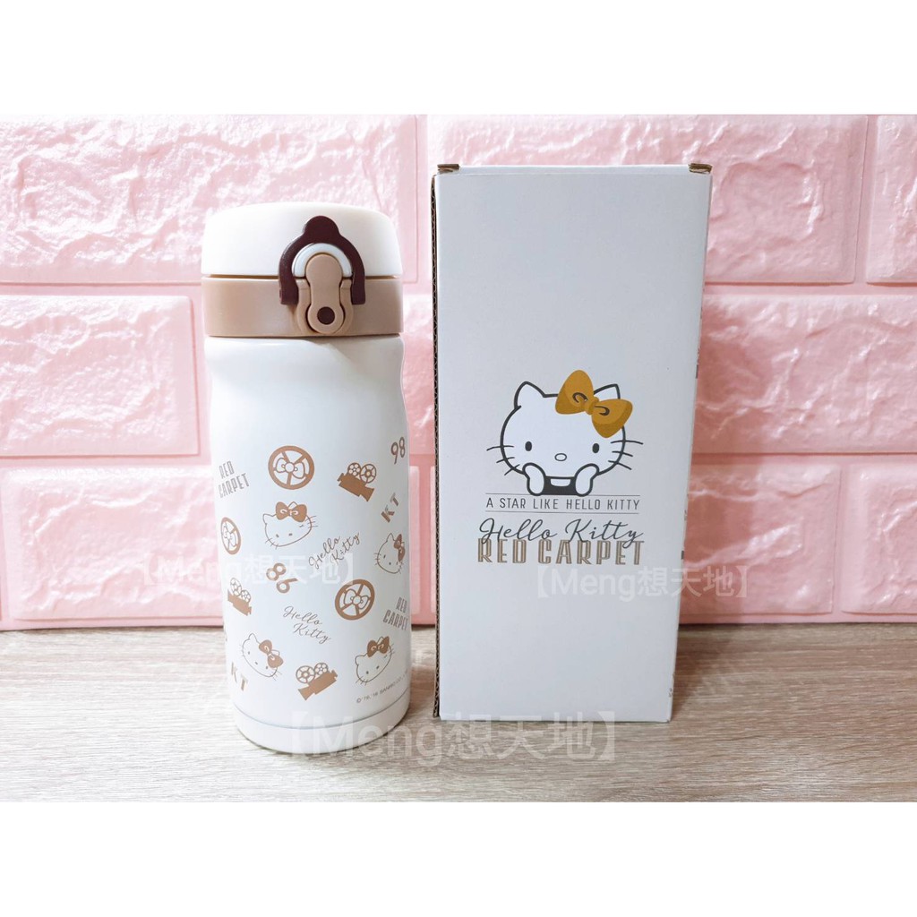 【Meng想天地】Hello Kitty Red Carpet美式餐廳限定 Kitty保溫杯 304不鏽鋼保溫瓶 | 蝦皮購物