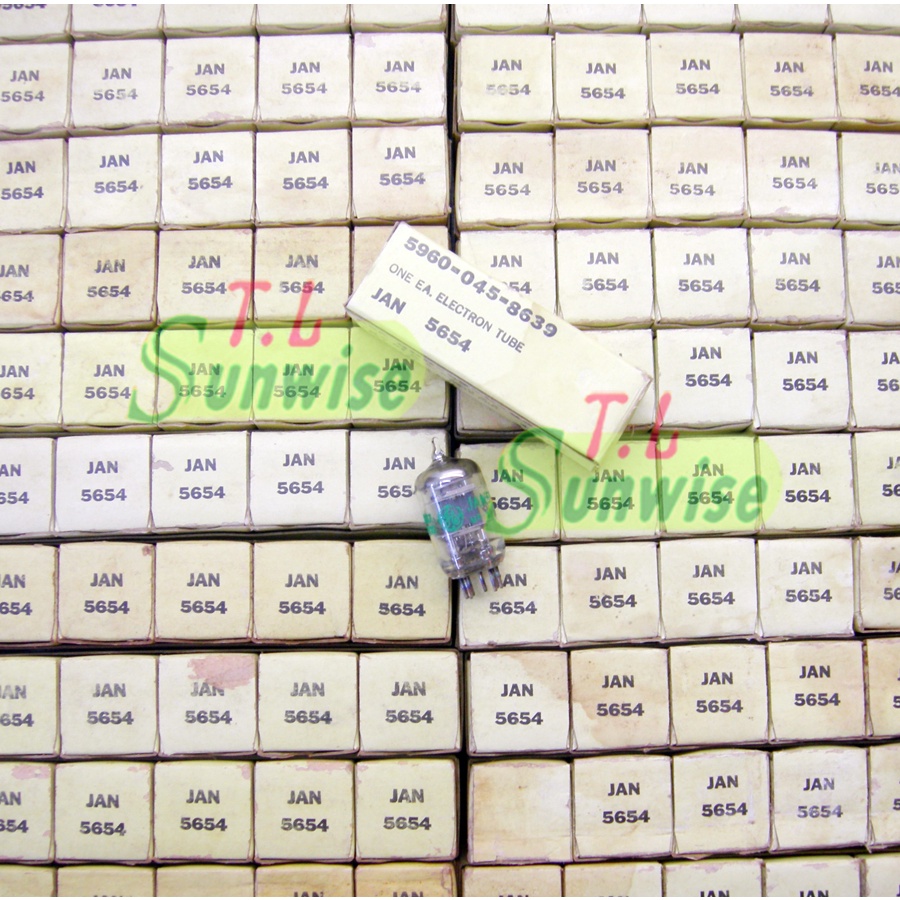 6AK5 ︽NO:5653 美國 GE JAN 5654 (NIB真空管( 6J1 ; EF95 ; CV4010 一只 | 蝦皮購物