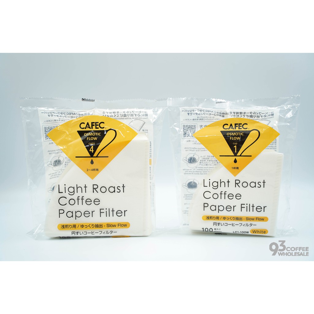CAFEC三洋 咖啡濾紙 淺焙/中焙/深焙 分級濾紙 袋裝盒裝 錐形漂白 T-92/T-90/T-83 100入 日本製 | 蝦皮購物