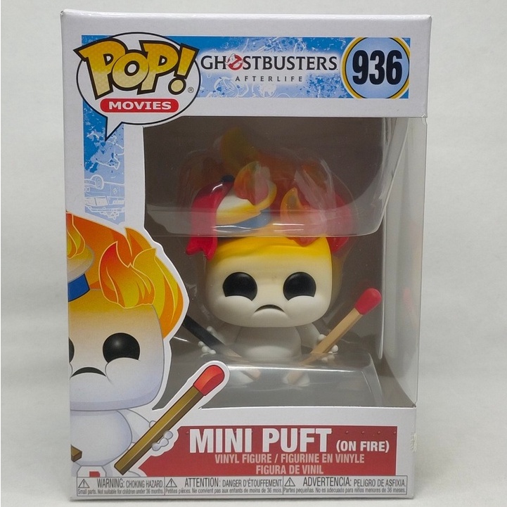 ☆斜槓小舖☆含稅-正版FUNKO POP電影 魔鬼剋星 未來世 迷你棉花糖寶寶-頭部燃燒 #936 | 蝦皮購物