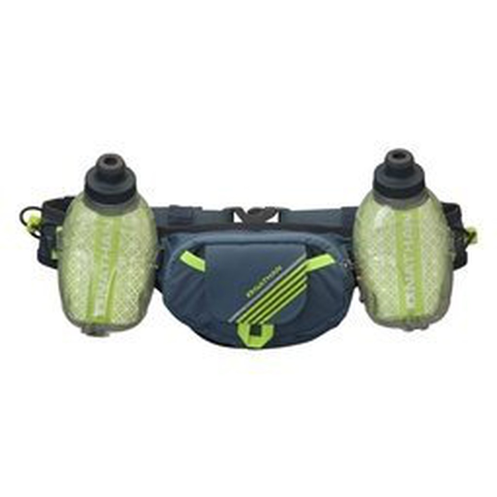 NATHAN -Trail Mix Plus 保冷雙水壺 300ml X 2.珊瑚藍.可放5.5吋手機。3M反光材料. | 蝦皮購物