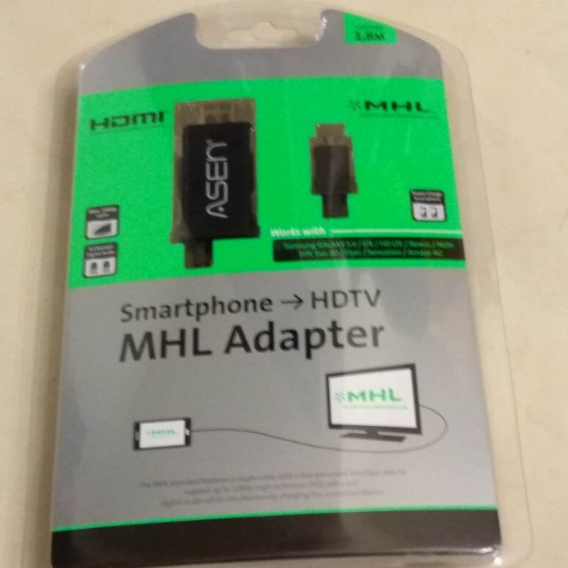 二手 ASEN MHL Cable | 蝦皮購物