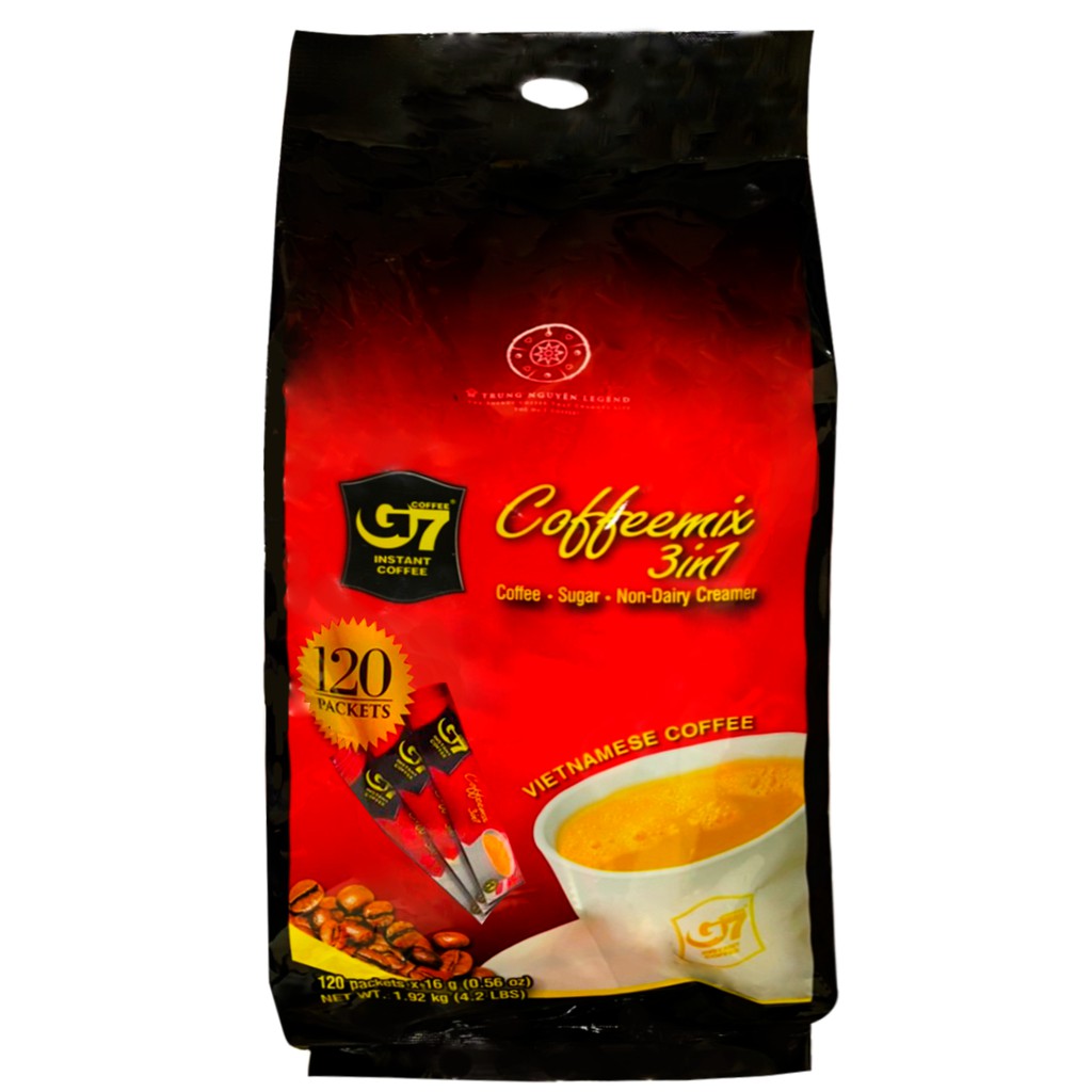 24H快速出貨~🔥現貨🔥【越南】G7三合一咖啡 18入 (盒裝) 20入 50入 100入 120入 袋裝 食尚東南亞 | 蝦皮購物