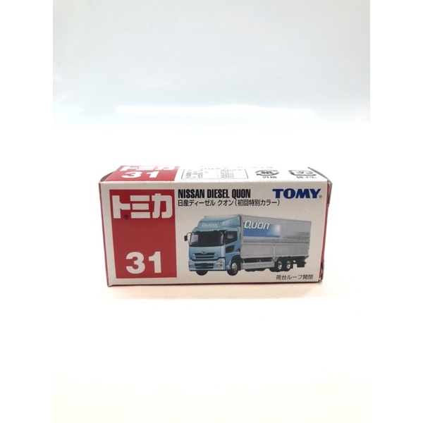 Tomica 31 初回 Nissan DIESEL QUON | 蝦皮購物