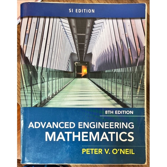 工程數學第八版 Advanced Engineering mathematics 8TH（PETER V. O’NEIL | 蝦皮購物
