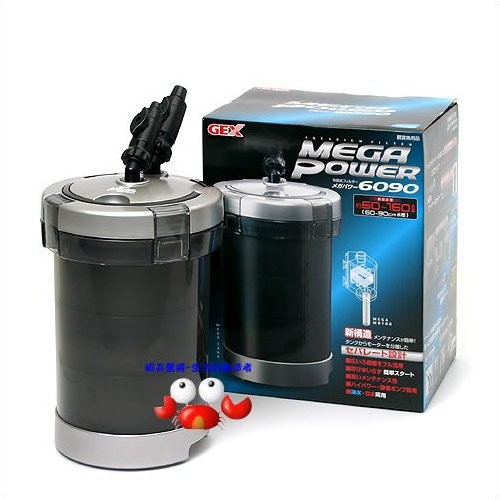 ※限宅配※蝦兵蟹將【日本GEX-五味】【MEGA POWER 圓桶 過濾器 6090型】 | 蝦皮購物