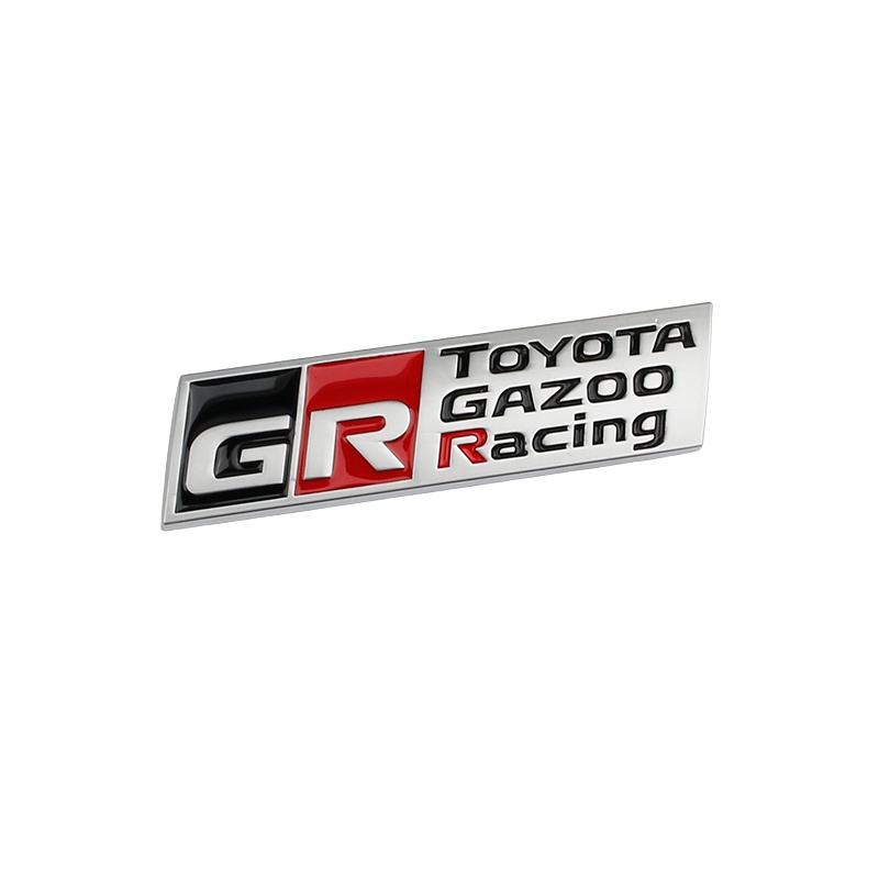 1 3d Metal GR TOYOTA GAZOO Racing Logo 汽車後備箱貼紙格柵標誌貼花徽章 For | 蝦皮購物