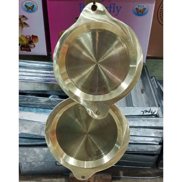 Apam pinang bangka martabak 甜黃銅模具鍋 | 蝦皮購物