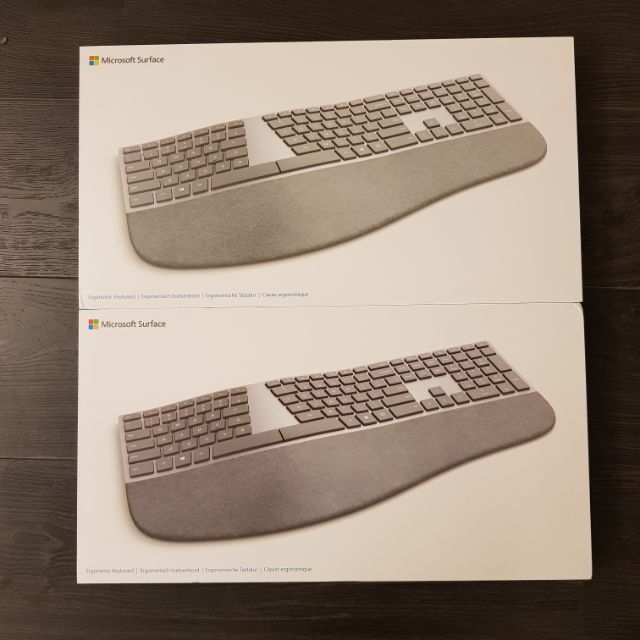 現貨 全新微軟鍵盤 Microsoft Surface Ergonomic Keyboard | 蝦皮購物