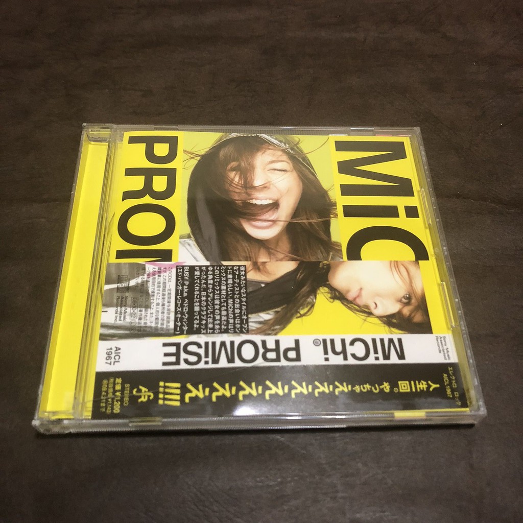 二手 CD MiChi PROMiSE 日版 單曲 有側標 A箱 | 蝦皮購物