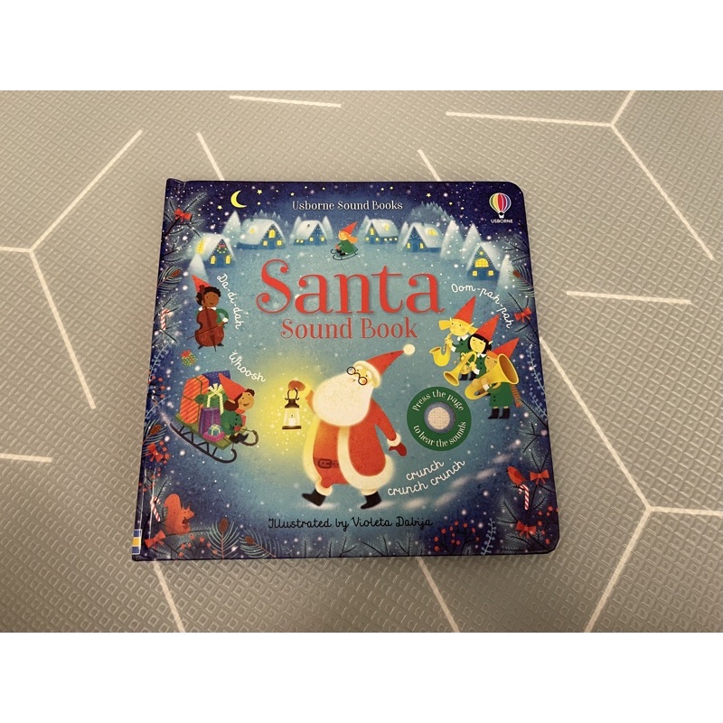 Usborne Santa sound book | 蝦皮購物