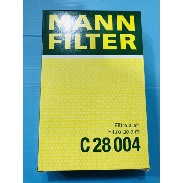 BENZ.BMW C28004 MANN 空氣心 M274 W212 W205 W213 | 蝦皮購物