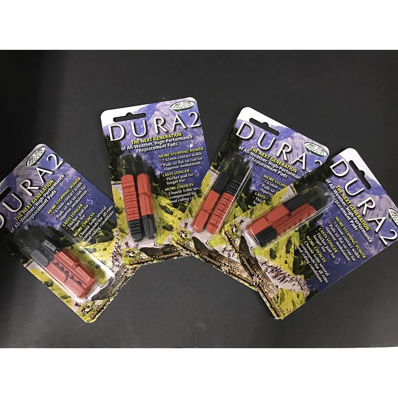 『時尚單車』全新 KOOL-STOP DURA2 晴雨兩用 煞車皮 煞車片 快速排泥水 SHIMANO 系統 公路車 | 蝦皮購物