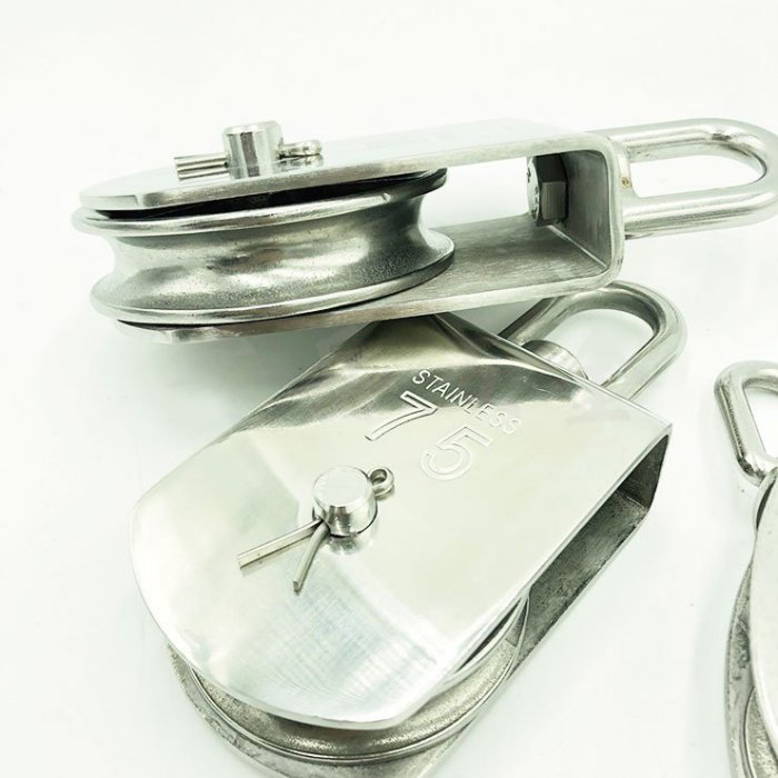 【singcoco】304不銹鋼 單軌 15-50mm 吊輪 旗桿滑輪 滑輪 豆滑車 吊車滑輪 滑車 吊車輪 | 蝦皮購物