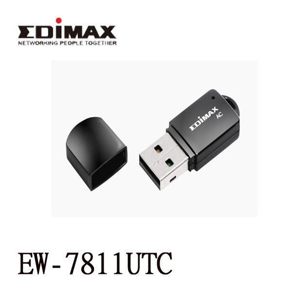 【MR3C】含稅 EDIMAX訊舟 EW-7811UTC AC600 雙頻USB迷你無線網路卡 | 蝦皮購物