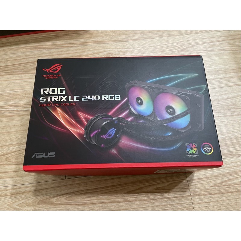 ROG Strix LC240 RGB 華碩 LC240飛龍水冷 | 蝦皮購物