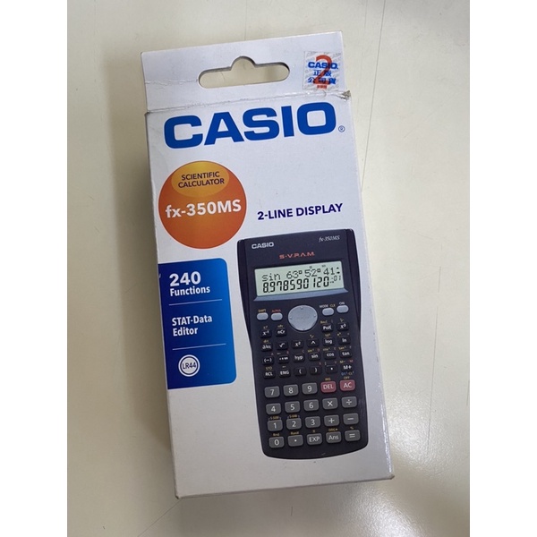 CASIO Fx-350MS 極新 | 蝦皮購物