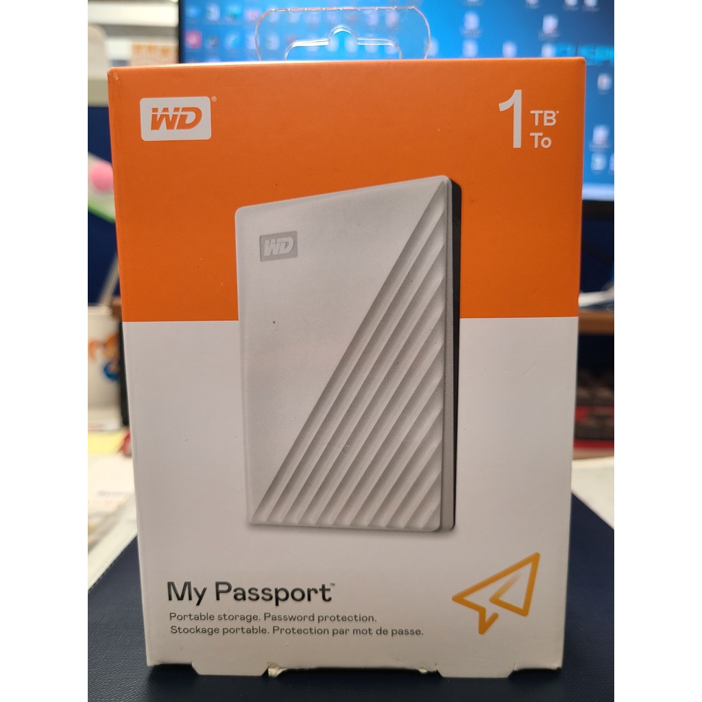 全新未拆 WD My Passport 1T行動硬碟 | 蝦皮購物