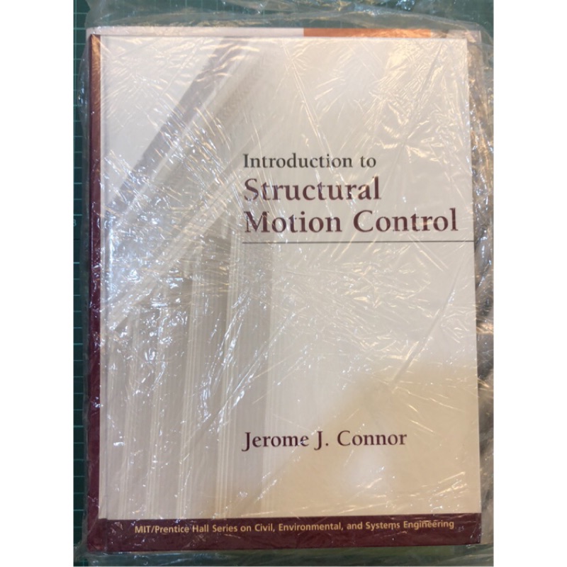CONNOR｜INTRODUCTION TO STRUCTURAL MOTION CONTROL | 蝦皮購物