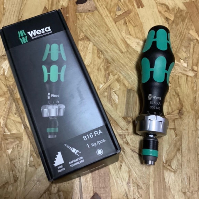 有鉗人工具 德國 WERA 816RA 棘輪螺絲起子柄（有現貨24小時內出貨） | 蝦皮購物
