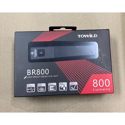 三重新鐵馬 全新盒裝 TOWILD BR800前燈 有截止線附go pro座 | 蝦皮購物