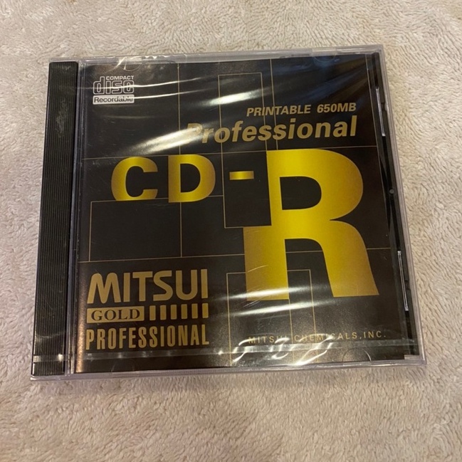 MITSUI GOLD Professional CD-R 日本製 | 蝦皮購物