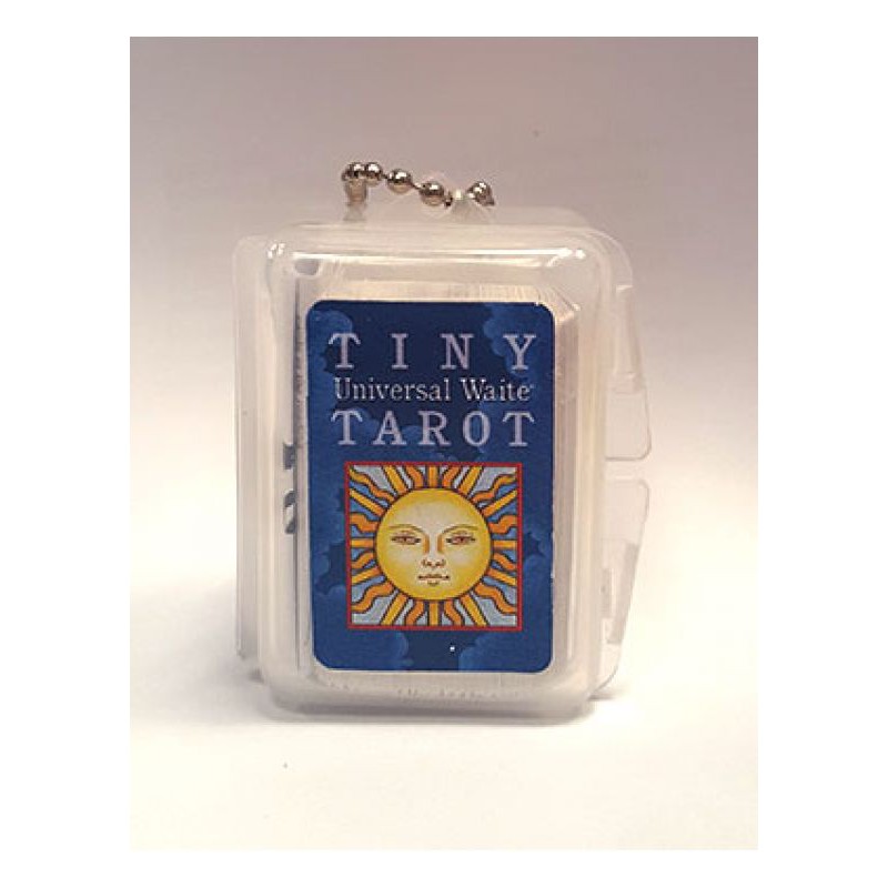 B4【佛化人生】 現貨 正版 偉特塔羅牌（鑰匙圈版）：Tiny Tarot Key Chain | 蝦皮購物