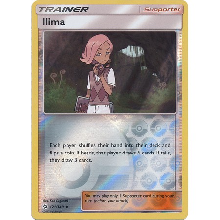 寶可夢 PTCG SM1 121/149 Ilima 反閃 | 蝦皮購物
