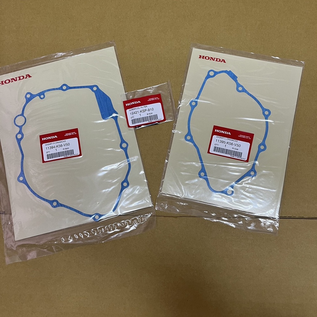 Cb150r機油濾心引擎墊片11394-K56-V50 15421-KSP-910 11395-K56-V50 | 蝦皮購物