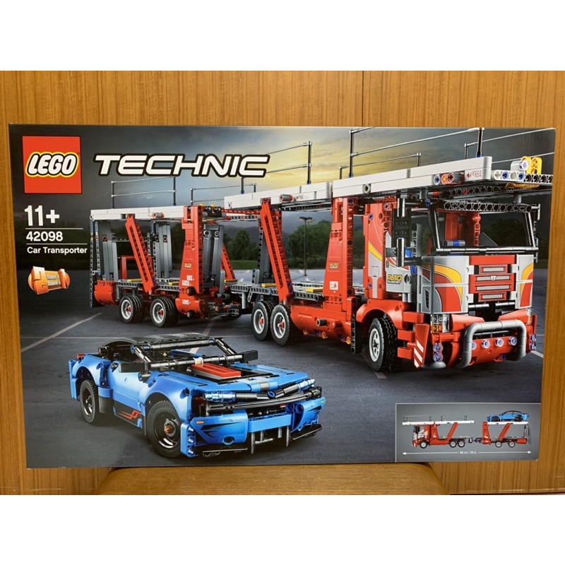 [一家四口]現貨 絕版 可刷卡 LEGO 樂高 TECHNIC 42098 汽車運輸車 全新未拆 | 蝦皮購物
