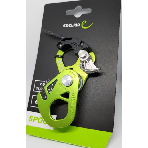[全新現貨]EDELRID SPOC 德國、高效率輕量單向制停滑輪單向滑輪、溯溪攀岩救援比Micro traxion更輕 | 蝦皮購物