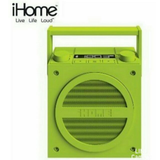 全新 iHome iBT4 藍牙無線揚聲器 (螢光綠） | 蝦皮購物