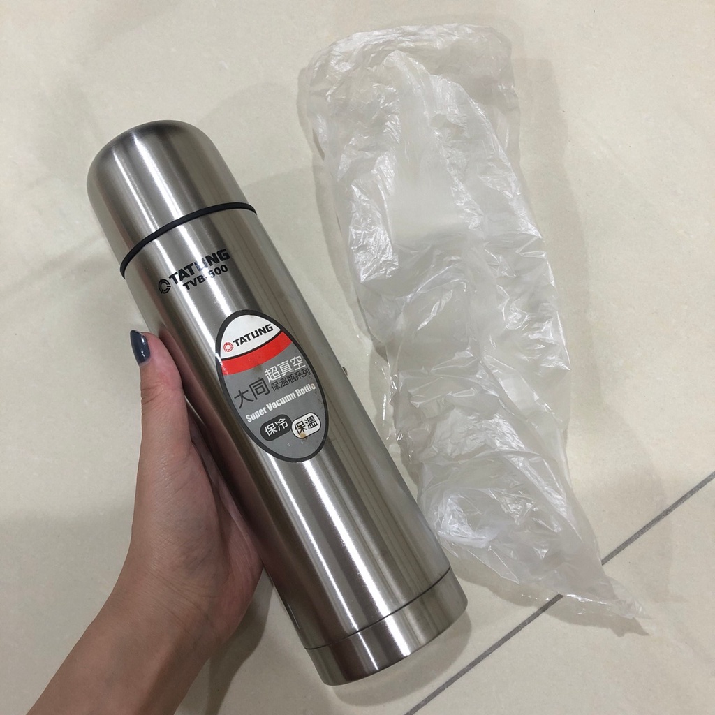 全新 大同 TATUNG TVB-500 大同超真空保溫瓶 超真空保溫瓶 保溫瓶 保溫杯 保溫罐 保冷 保溫 不鏽鋼 | 蝦皮購物