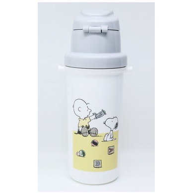 【168JAPAN】日本製 OSK Snoopy Ag+ 600ml 白色SC-600B 彈蓋式 直飲式 可背掛 | 蝦皮購物