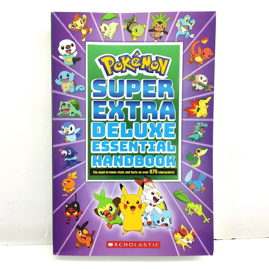 神奇寶貝 寶可夢 875 圖鑑 Super Extra Deluxe Essential Handbook Pokemo | 蝦皮購物