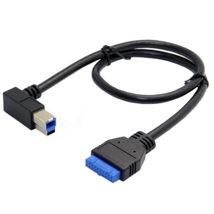 U3-380 20pin轉USB3.0 B公線 USB3.0轉接線 主機板轉接線 USB19針轉接線 USB B公線 | 蝦皮購物