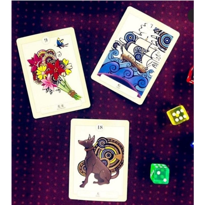 Shandi進口牌卡－正版限量私人發行－日本／深度理解雷諾曼／Lenormand Cards Deck | 蝦皮購物