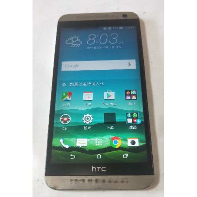 HTC One E9 dual sim E9x（4G雙卡雙待 1300萬畫素 5.5吋 八核心零件機 | 蝦皮購物