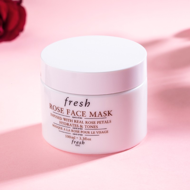 fresh 馥蕾詩 馥蕾詩玫瑰花瓣面膜 黑茶/紅茶夜間緊緻面膜 100ml 黑茶面膜 紅茶面膜 玫瑰花瓣面膜 保濕 | 蝦皮購物