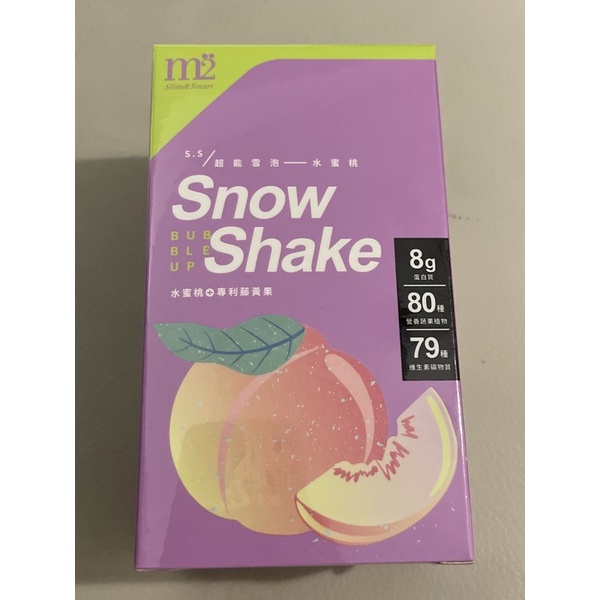 全新 現貨 M2-輕次方-SnowShake超雪泡-水蜜桃 | 蝦皮購物