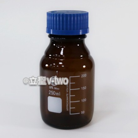 | 立聖實驗器材 | v-two茶色血清瓶 -- 試藥瓶 -- GL45樣本瓶 -- 玻璃收納瓶 | 蝦皮購物