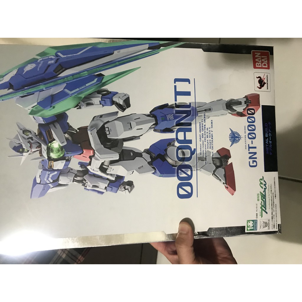 【Bandai】萬代 MB 1/100 metal build 00Q OOQ 量子型 能天使 EXIA 二手/僅拆擺 | 蝦皮購物