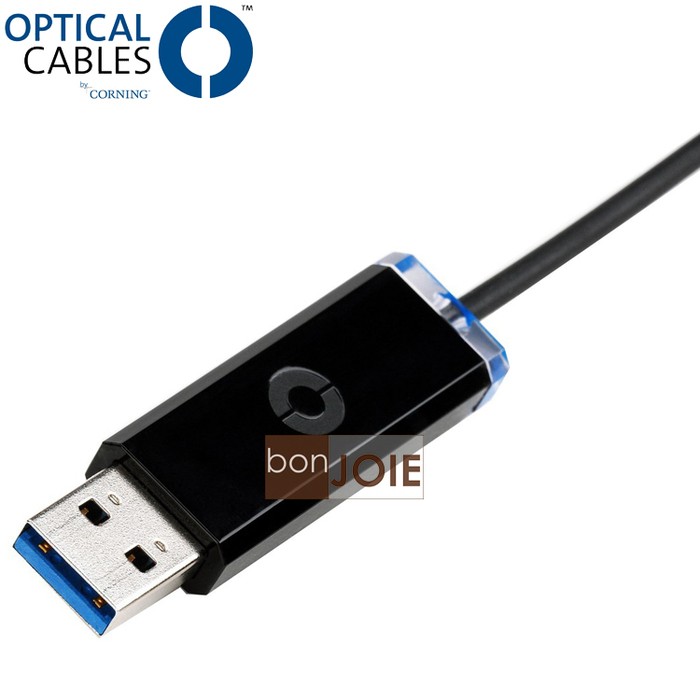拆封品 Corning USB 3.Optical Cable 10m (33ft) 傳輸線 | 蝦皮購物