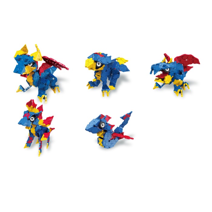 【LaQ】噴火天龍 (260pcs+4pcs) 日本製造立體3D拼接積木/益智玩具/台灣獨家代理 | 蝦皮購物