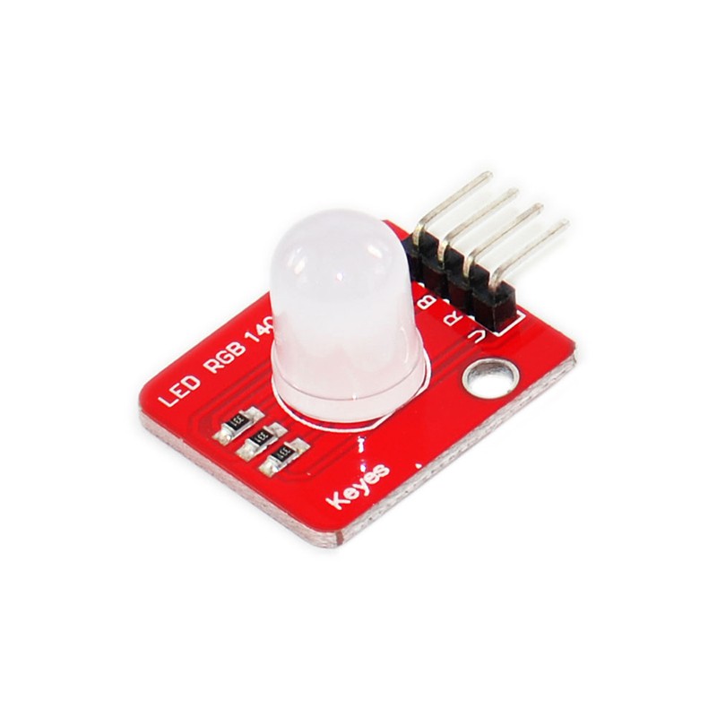 【鈺瀚網舖】《KEYES》電子積木RGB全彩LED感測器模組10mm高亮全彩LED for arduino | 蝦皮購物